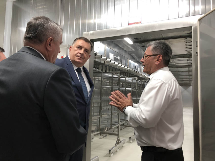 Dodik i Rosić svečano otvorili pogon za preradu mesa | NTV Arena